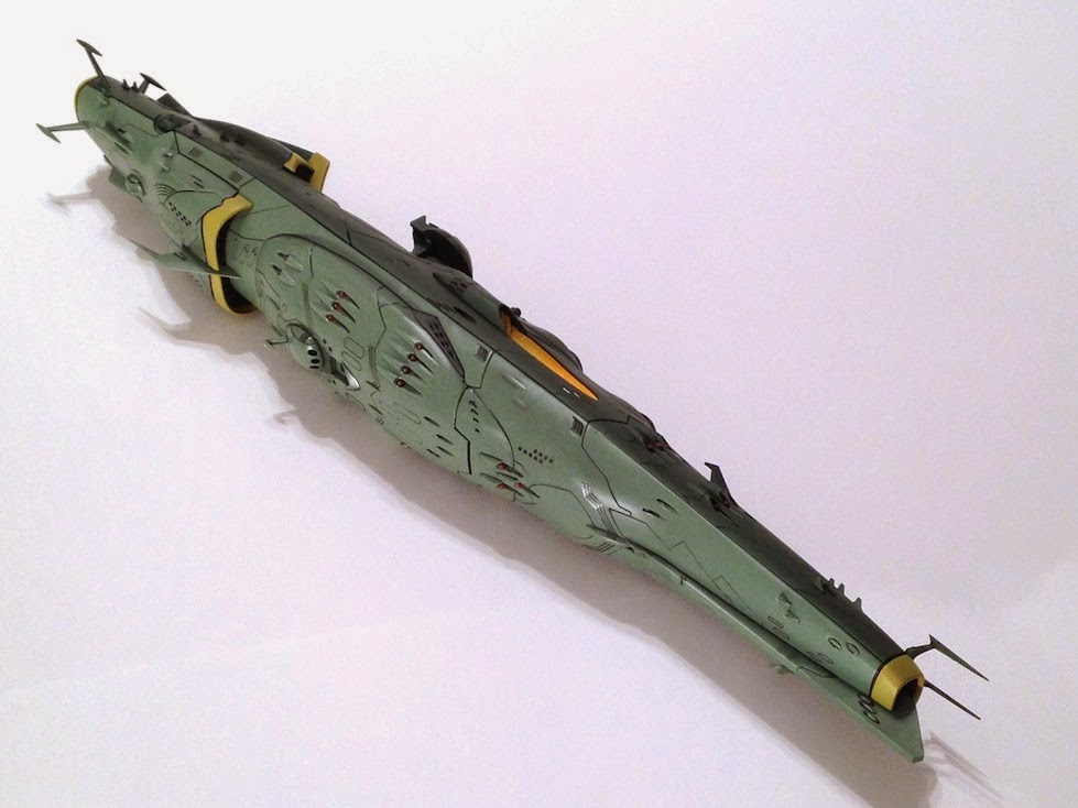 Regula I: BANDAI 1/1000 GARMILLAS WARSHIPS SET 2 (ガミラス艦セット2) PART 2