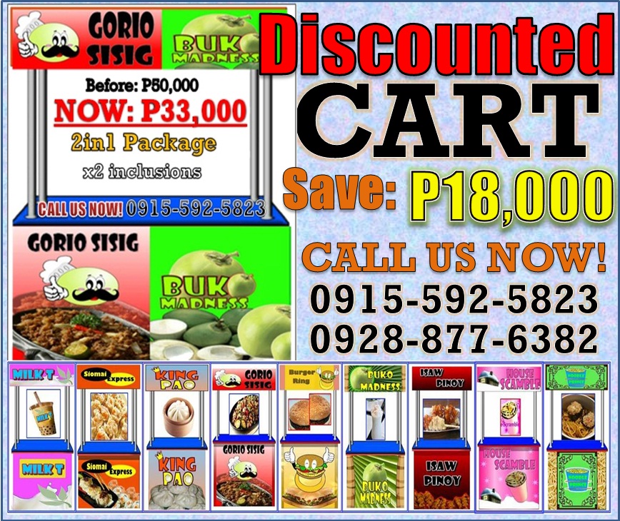 BUKO SHAKE FOOD CART FRANCHISE BUSINESS: BUKO MADNESS FOOD CART FRANCHISE