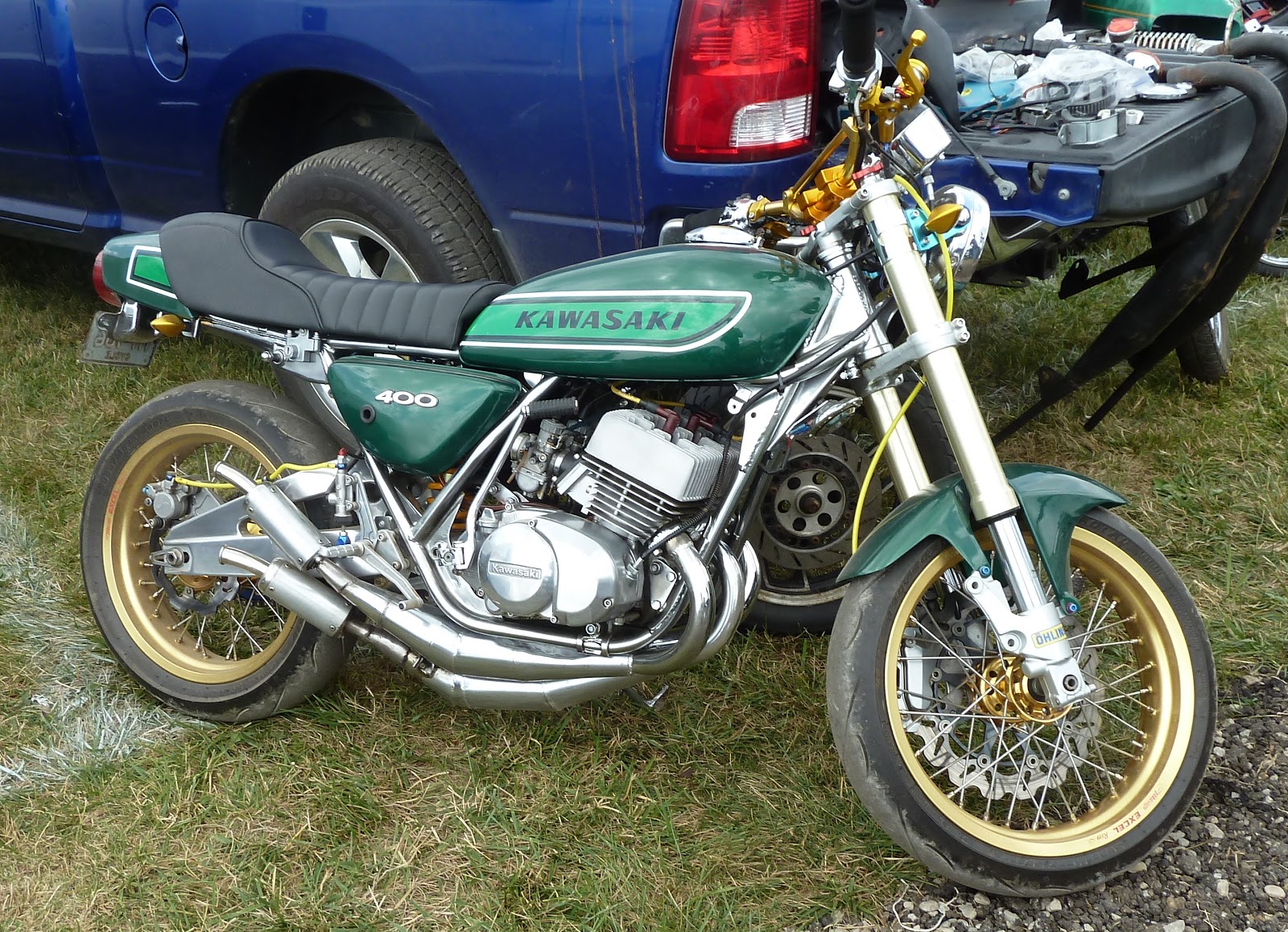 Progress is fine, but it's gone on for too long.: Kawasaki kH400 Resto-mod