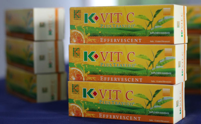 K-Vit C Plus Teavigo, Multivitamin Terbaik Dengan Dua Kekuatan ...