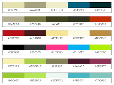 Le Blog de Média Web: Code Couleur HTML
