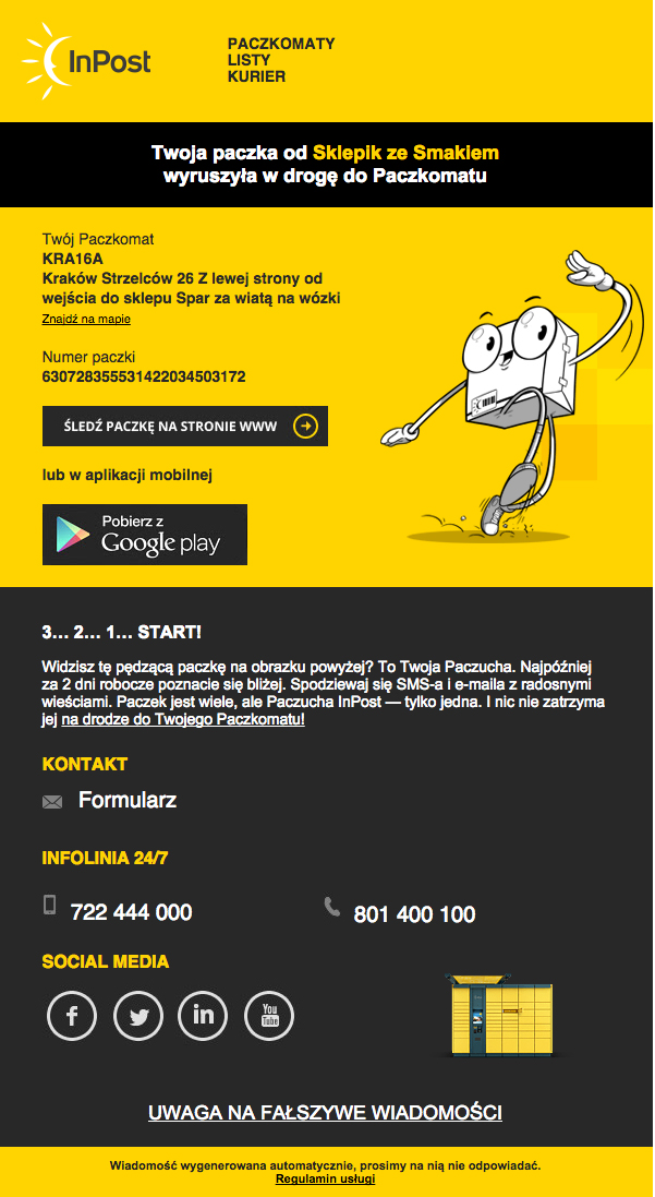 Newslettery i e-mail marketing: Newsletter InPost