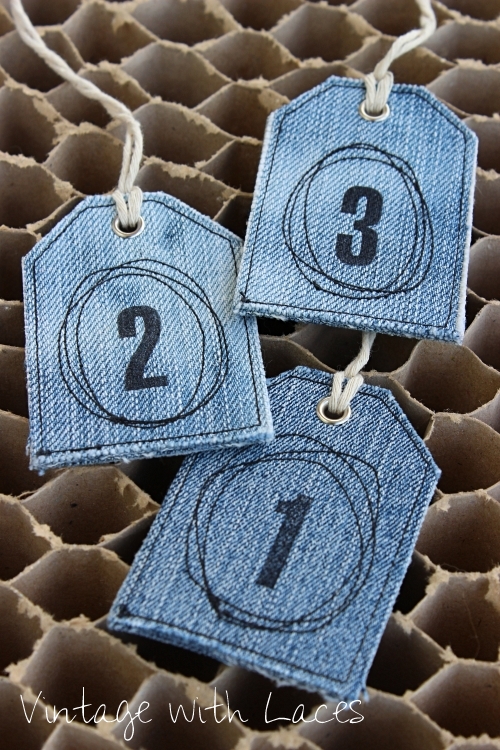 Denim Belt Loop Cuffs and Some Tags | Vintage with Laces | Bloglovin’