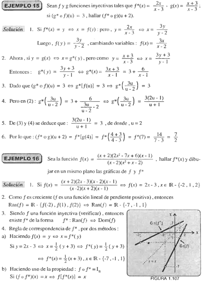 FUNCION INVERSA EJEMPLOS Y EJERCICIOS RESUELTOS PDF