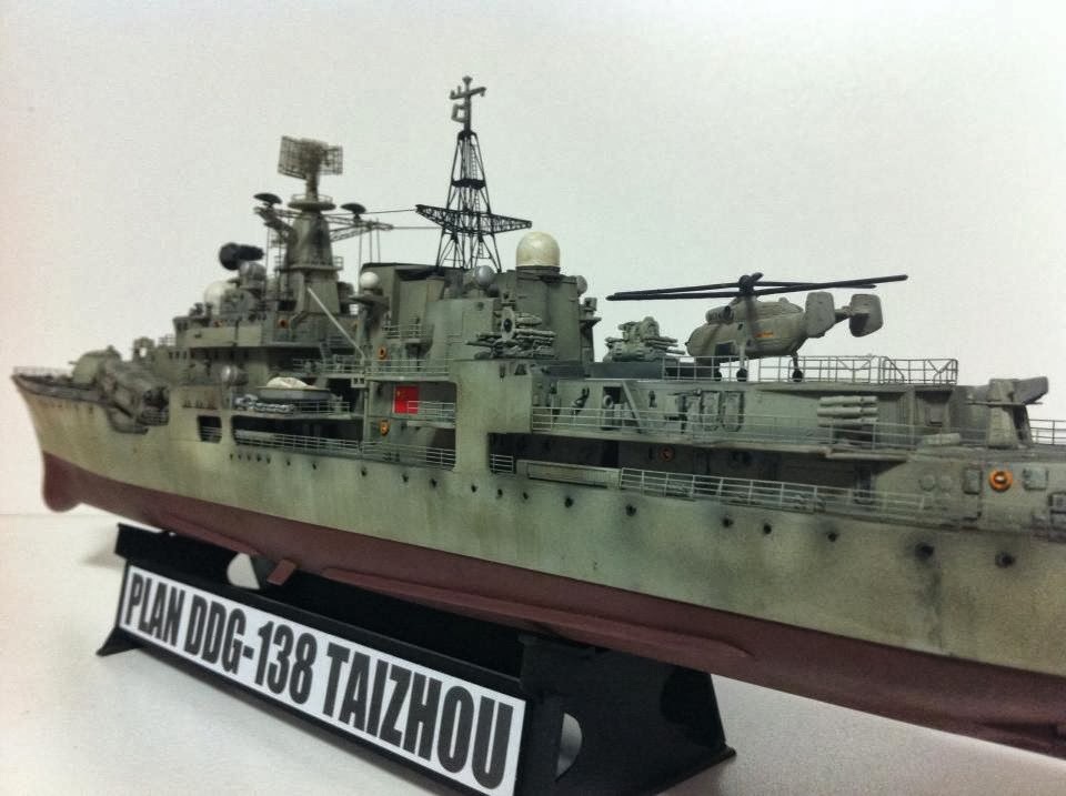 Kitter's Scale Models: 1/350 Plan DDG-138 Taizhou Destroyer