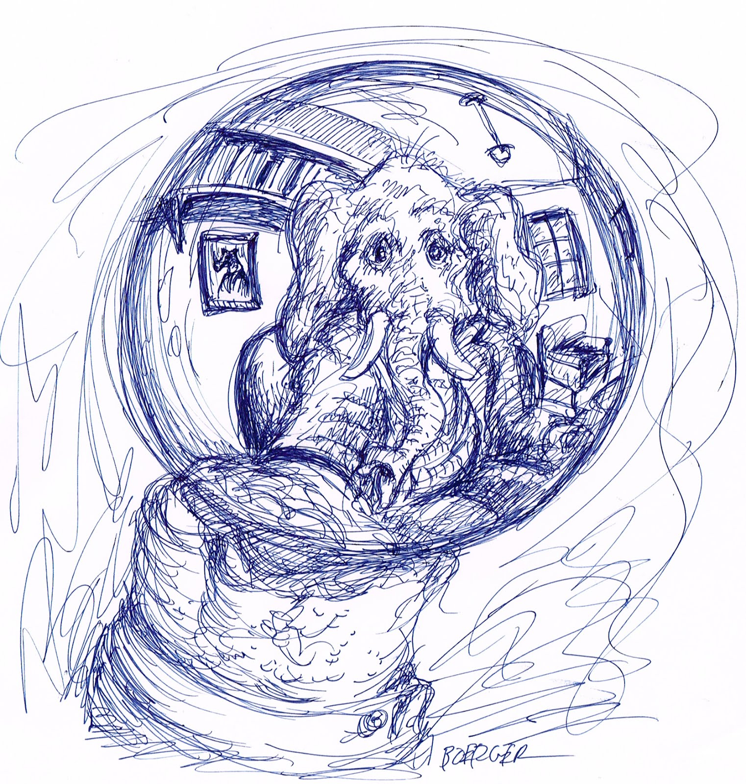 Andy's Art: Absurd Drawings