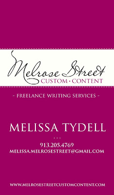 Inspiration and Rough Drafts: New Business Cards
