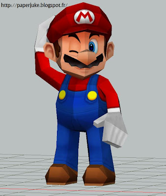 Low Polygon Mario Papercraft | Papercraft Paradise | PaperCrafts ...