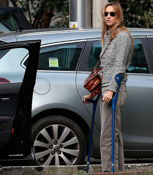 Beatrice Borromeo injured in a car accident in Milan