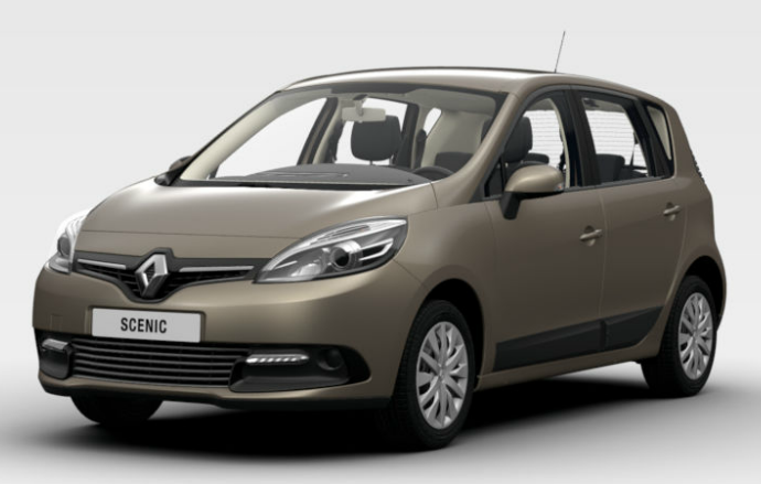 Renault Scénic 3 Restylé (2013 à 2015) - Code couleur peinture