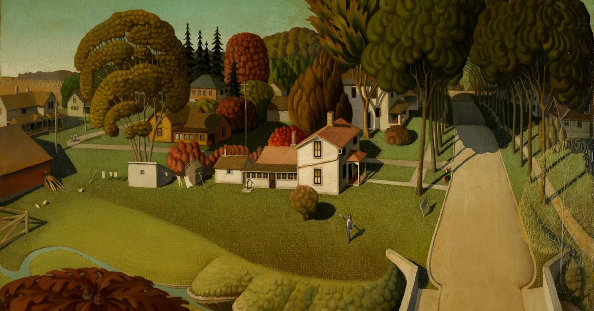 American Gothic ~ High resolution Art photos museum quality images