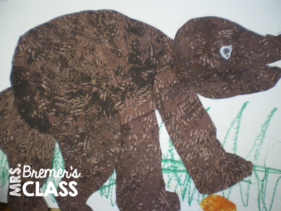 Brown Bear Art in Eric Carle Style | Mrs. Bremer's Class