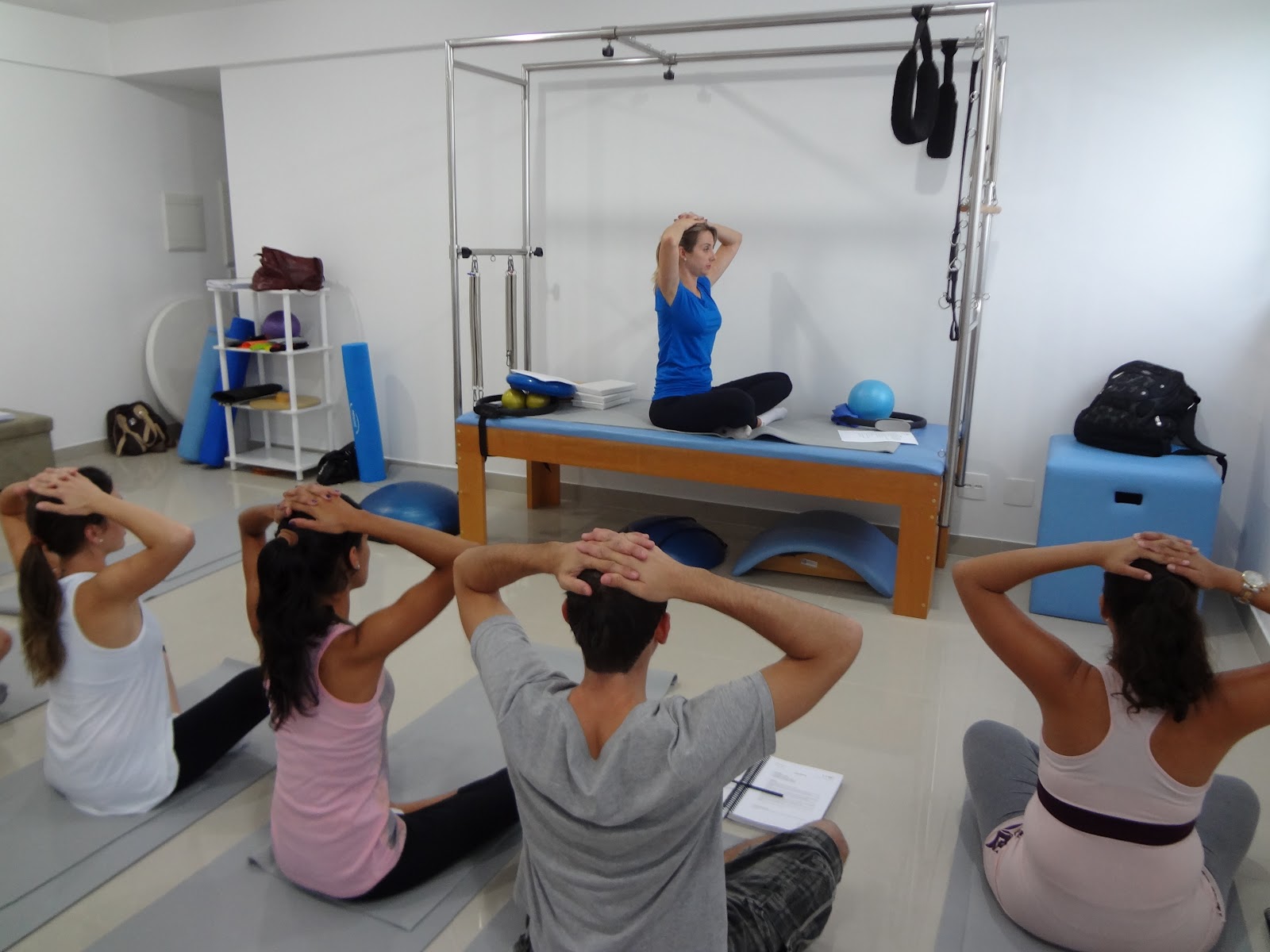 UNITÉ PILATES: exercícios pré-pilates...