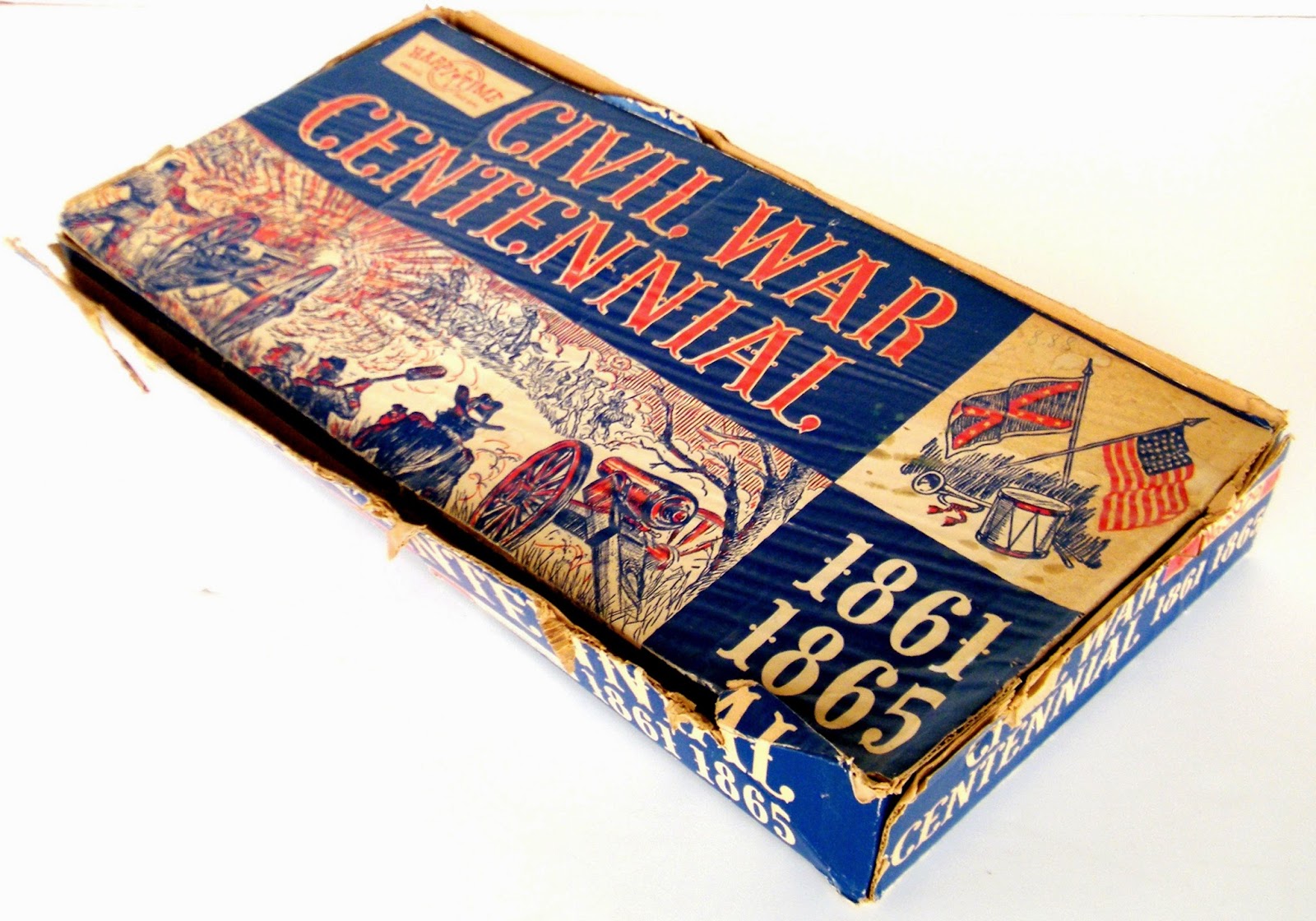 Toys and Stuff: Marx Civil War Centennial Playset Box