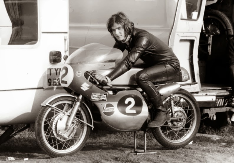 Fast is fast...: Barry Sheene in 1970.