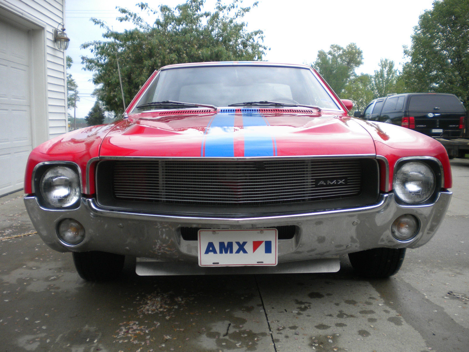 Red White and Light Blue: 1968 AMC AMX - DailyTurismo