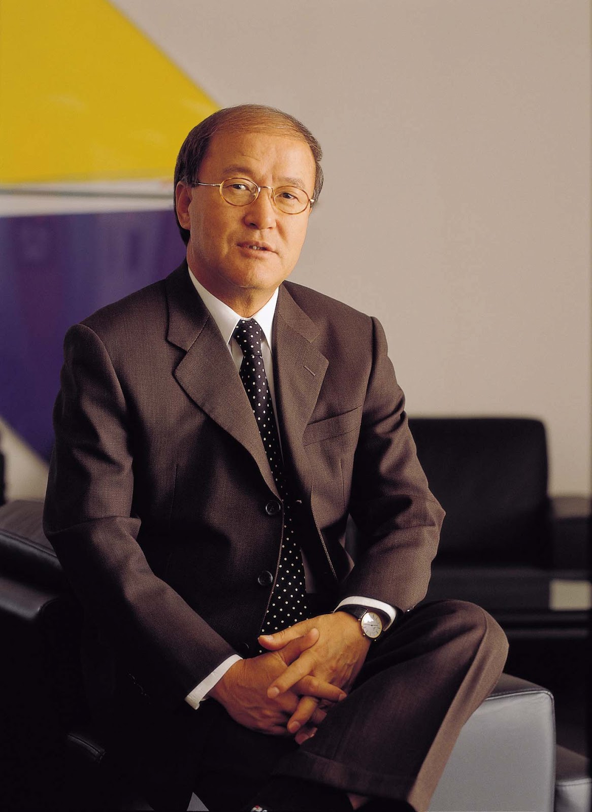 Chucknock: Gene Yoon , Chairman & CEO of Fila Korea Ltd. / GLBH ...