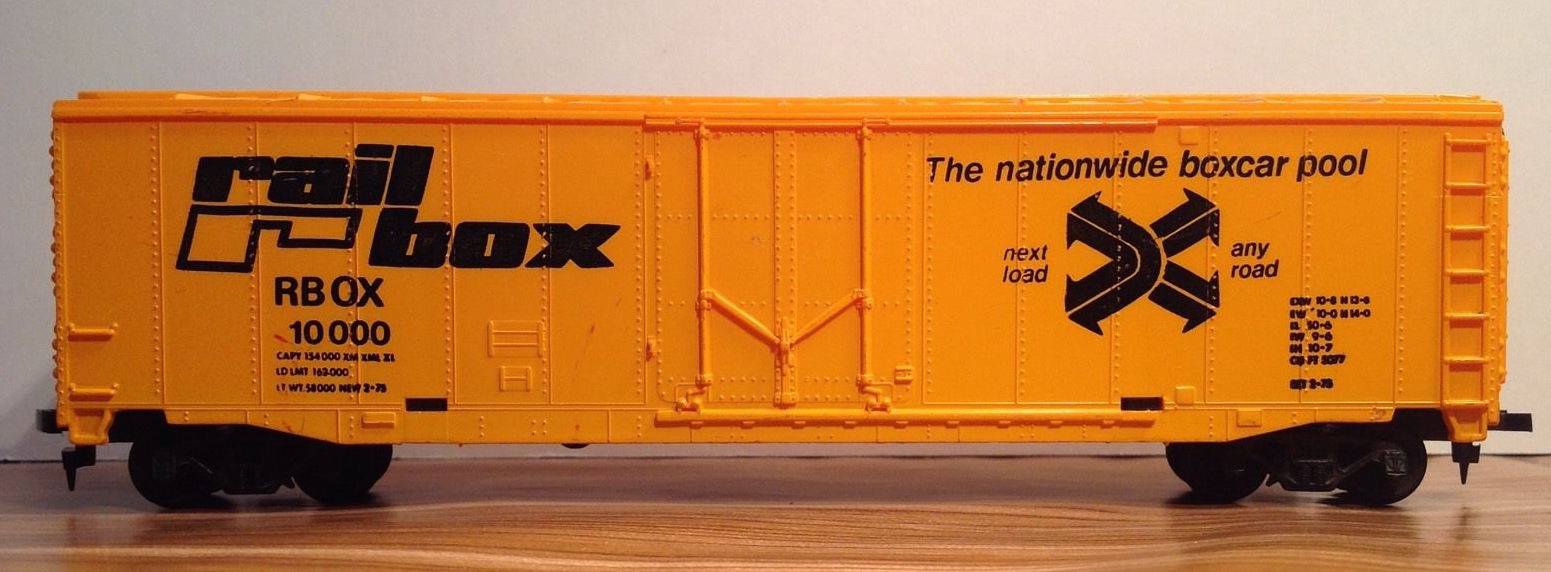 The Model Railroad Luddite: Railbox Before and After