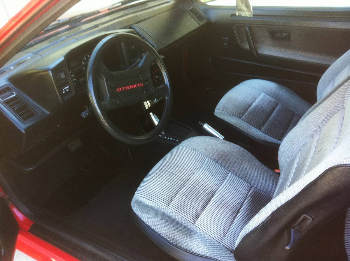 Slushbox: 1987 Volkswagen Scirocco - DailyTurismo