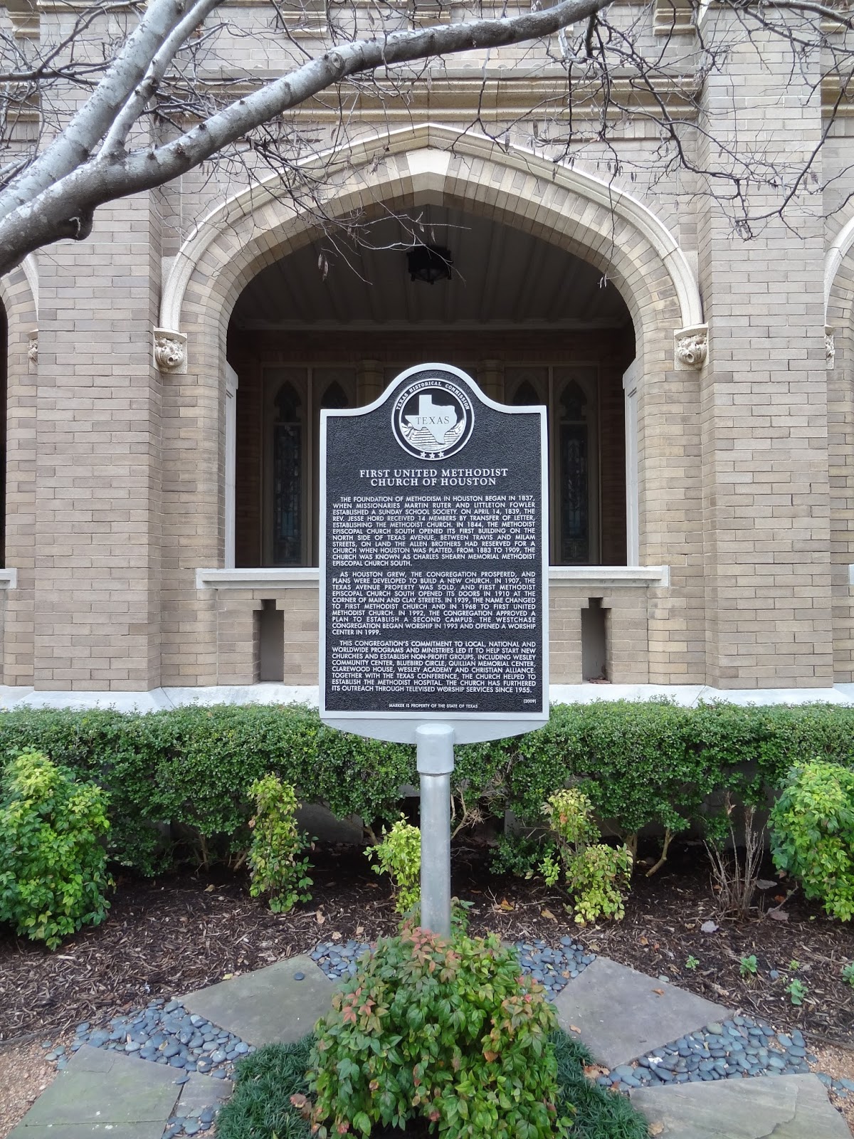 Houston in Pics: First Methodist Church - Historic FUMC Church on Main
