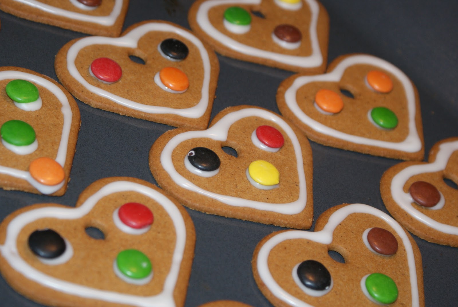 Den kreative husmor: Pepperkake hjerter