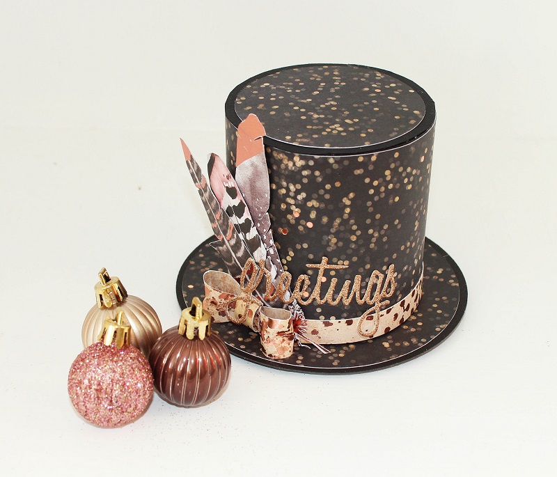 My Craft and Garden Tales: A Prima top hat gift box - with template