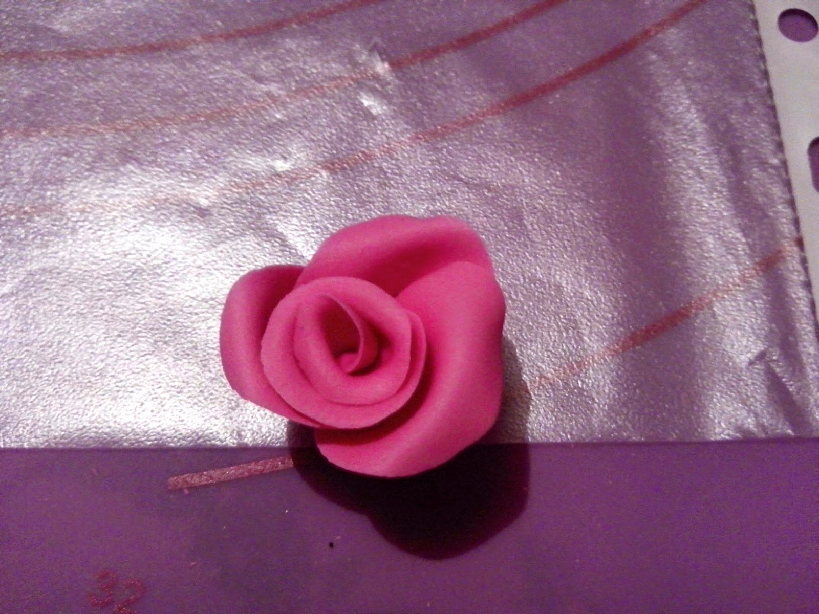 Blog Repostería y Pastelería México : Hagamos una rosa de fondant