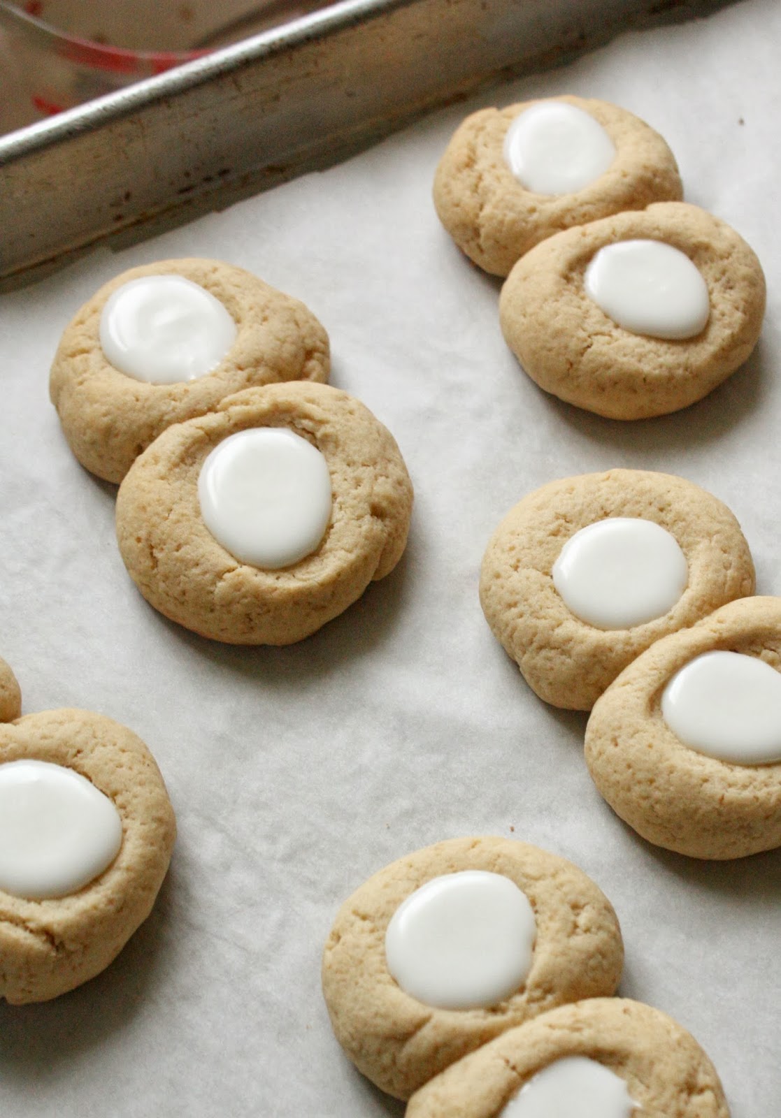 Thumbprint Snowman Cookies Recipe | In Katrina's Kitchen