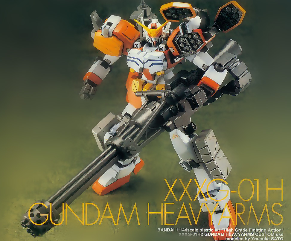 Gundam Shutter - Gunpla Photography: Gundam XXXG-01H HeavyArms Photos