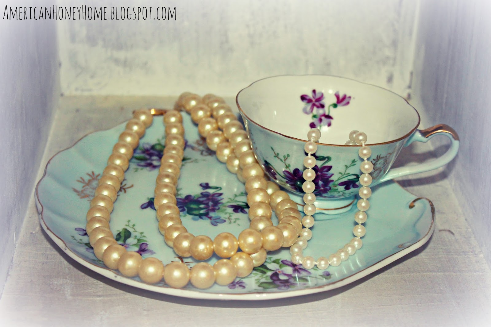 American Honey Home: Spring Tea Cup Exchange