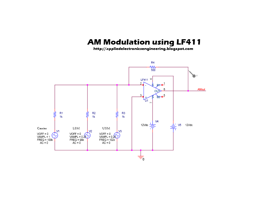 elektro2017: Orcad Capture Video Tutorial: AM signal generation