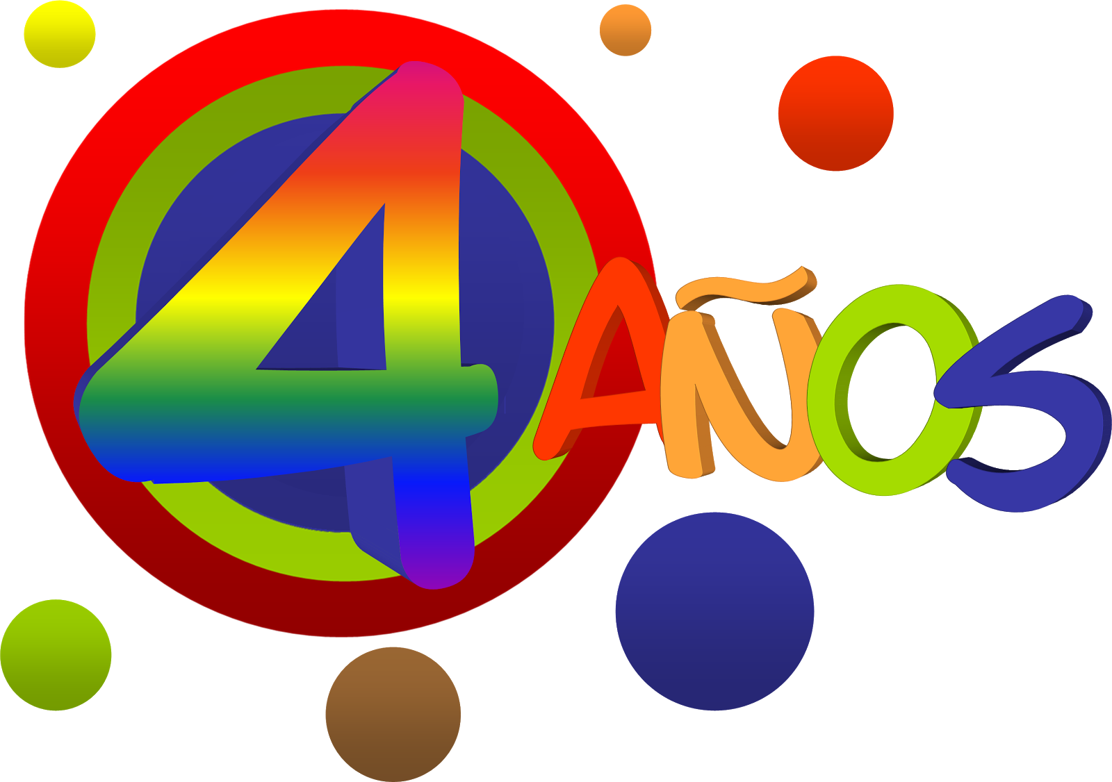 SMRKIDS - GUARDERIA CUNA: LOS CUATRO AÑOS!