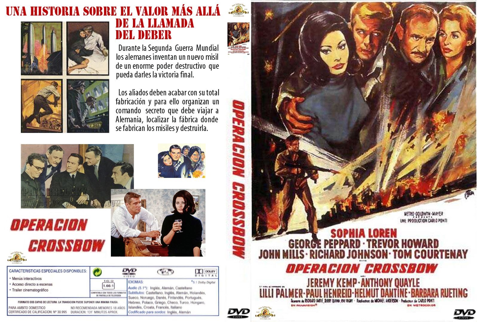 Operación Crossbow (1965 - Operation Crossbow) - Imágenes de Cine Clásico