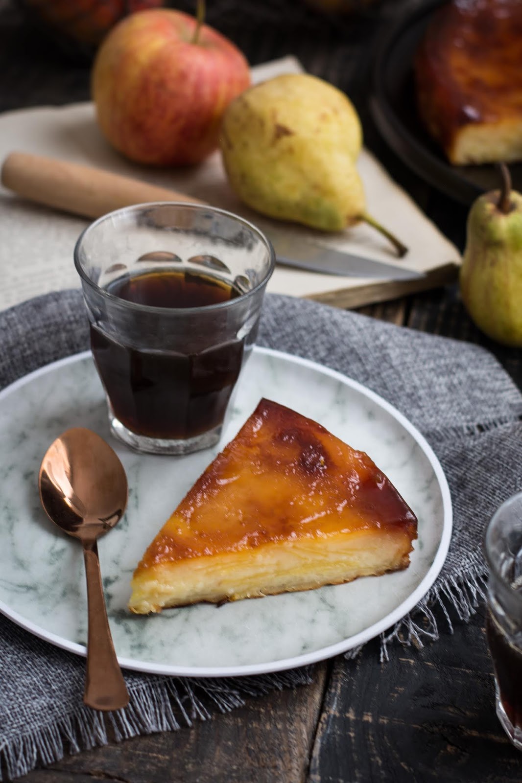 Chic, Chic, Chocolat: Fondant pomme, poire caramélisé