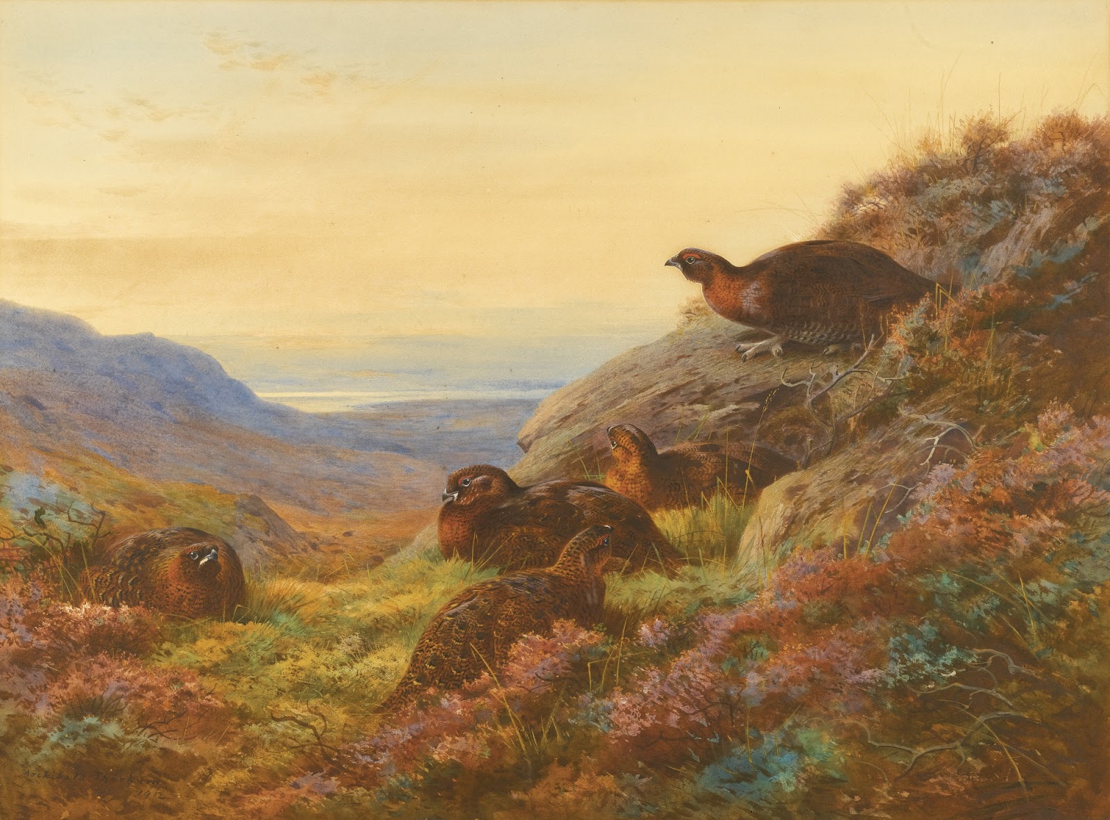 Archibald Thorburn | Naturalism wildlife painter | Tutt'Art@ | Pittura ...