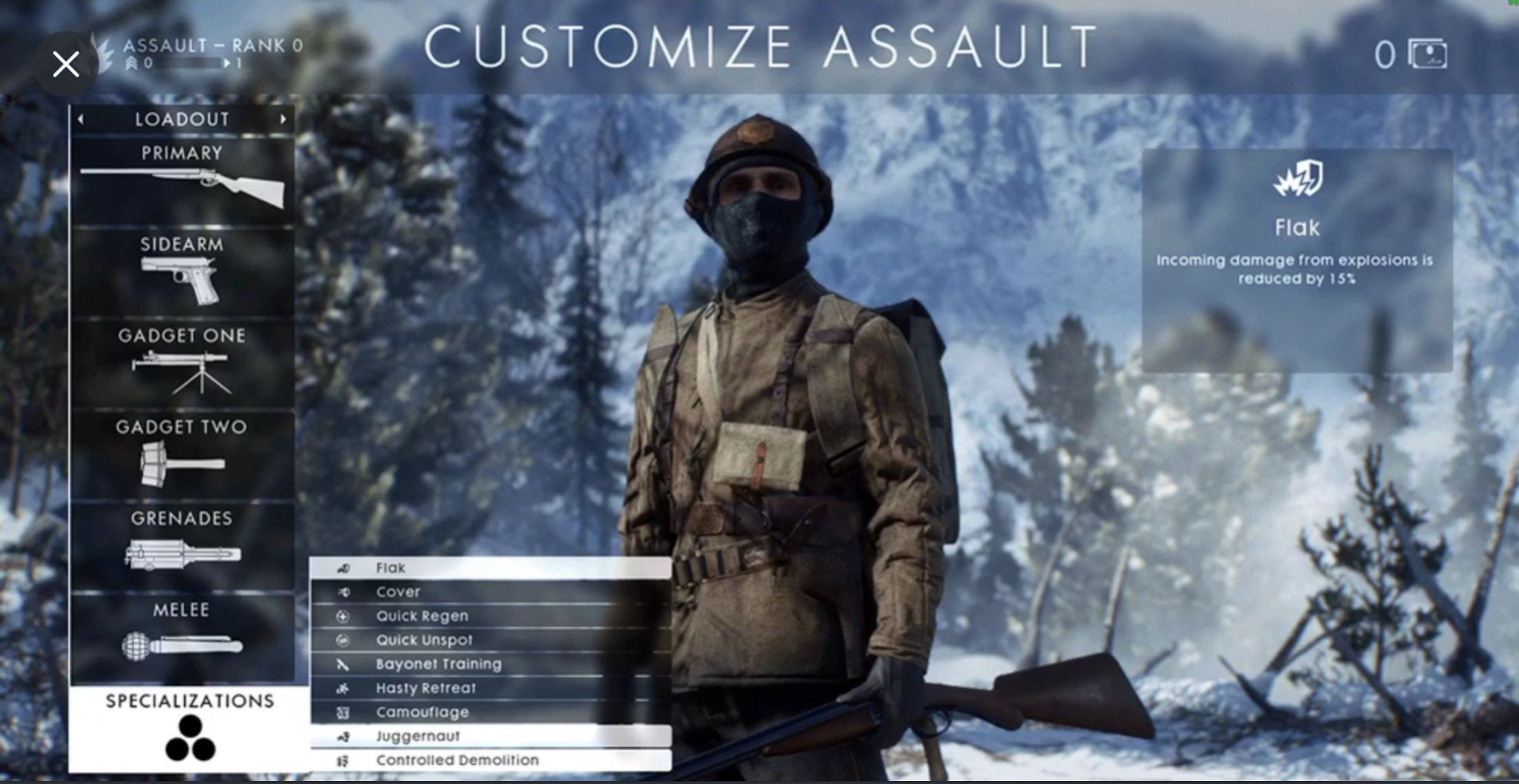 Todas as especializações das classes de Battlefield 1 foram reveladas