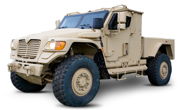 World Defense Review: International MXT cargo wheeled vehicle MRAP