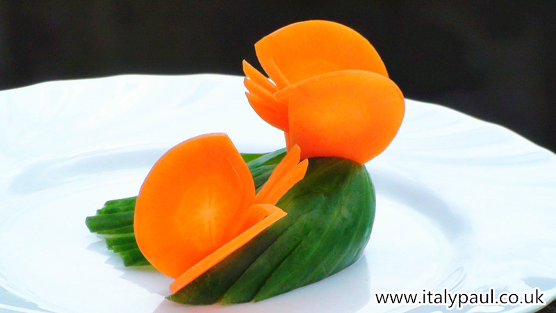 ItalyPaul - Art In Fruit & Vegetable Carving Lessons: Art In Carrot ...