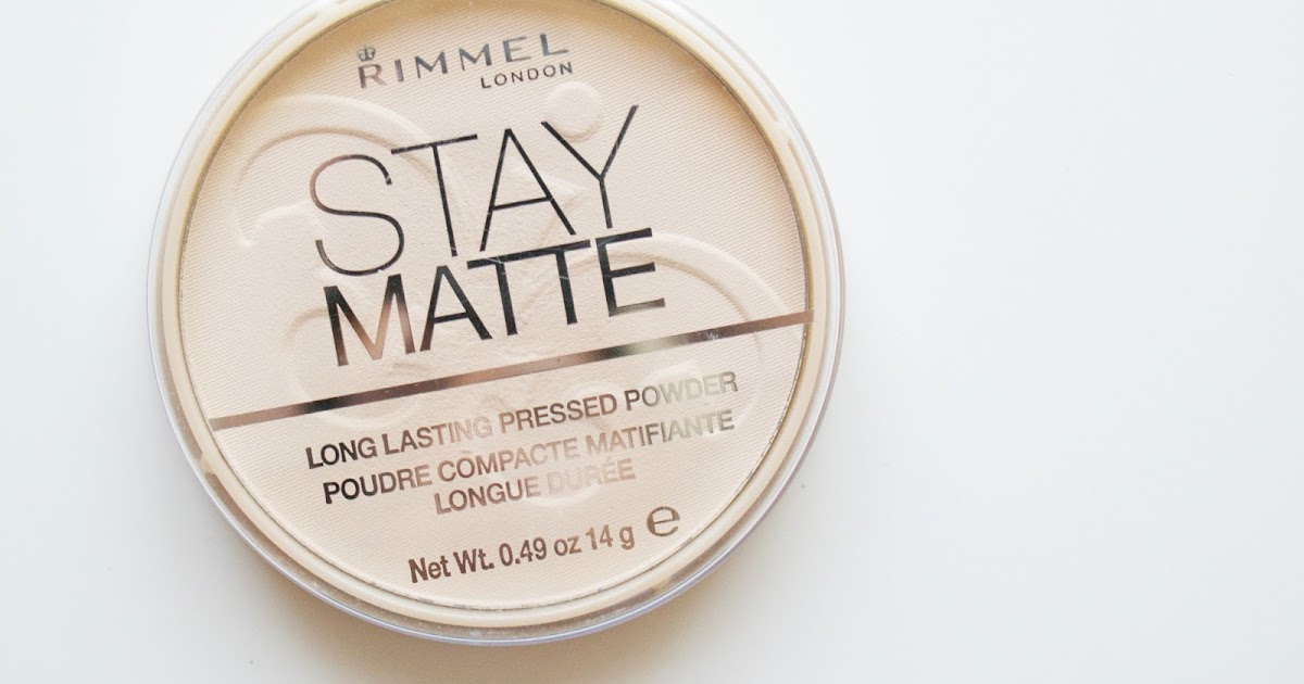Rimmel Stay Matte Powder Transparent