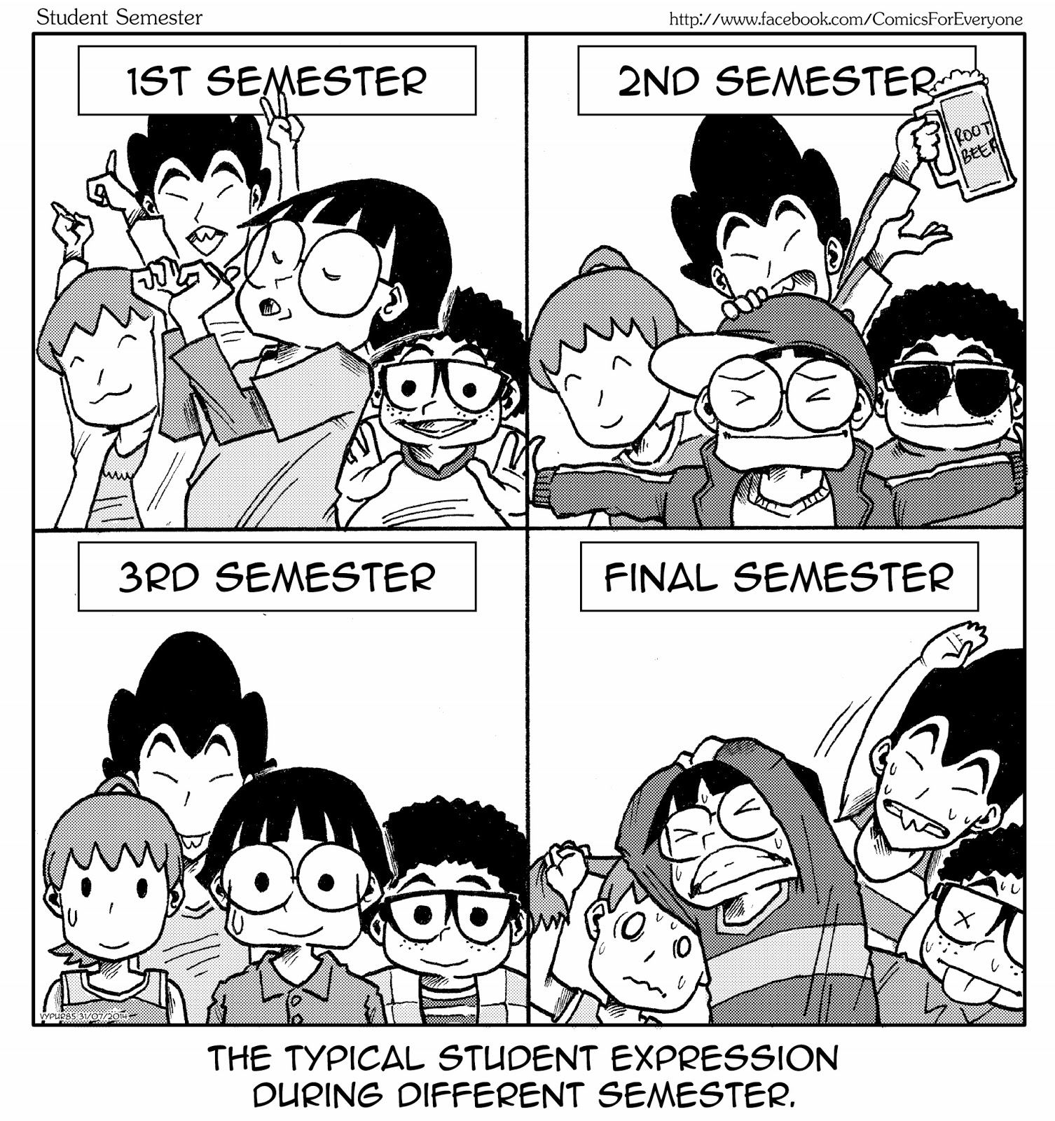 Comics for Everyone: Student Semester