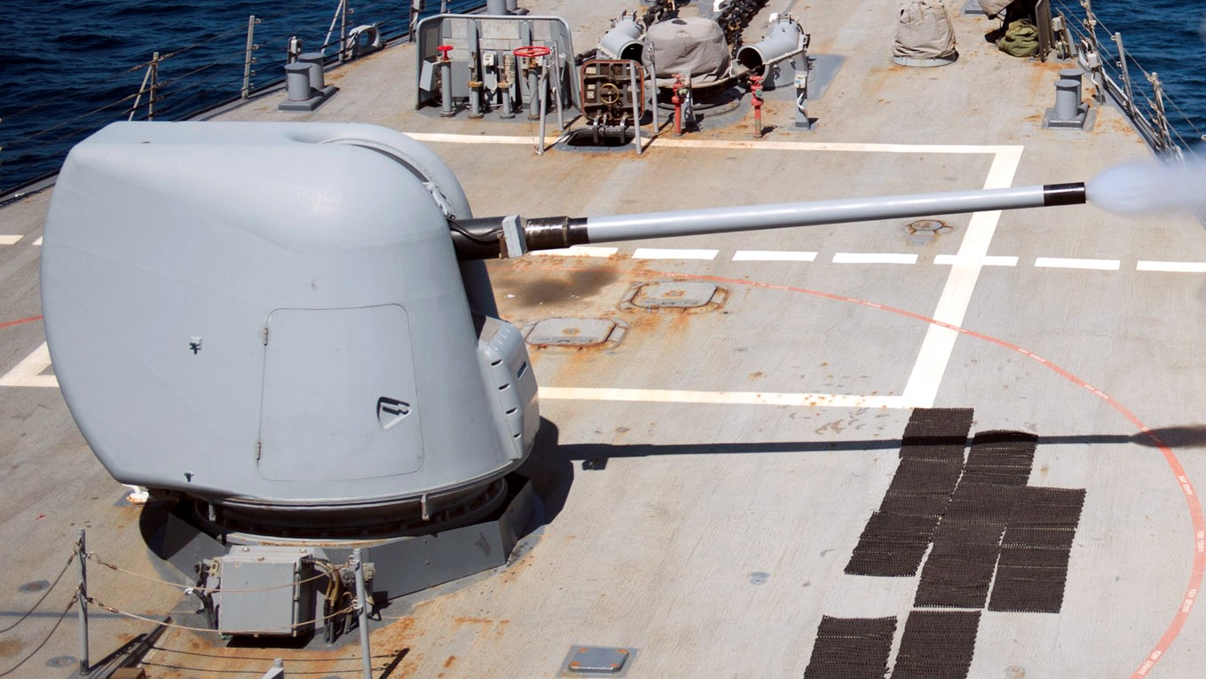 SI VIS PACEM, PARA BELLUM: Il cannone navale BAE Systems Mk-45 Mod. 4 ...