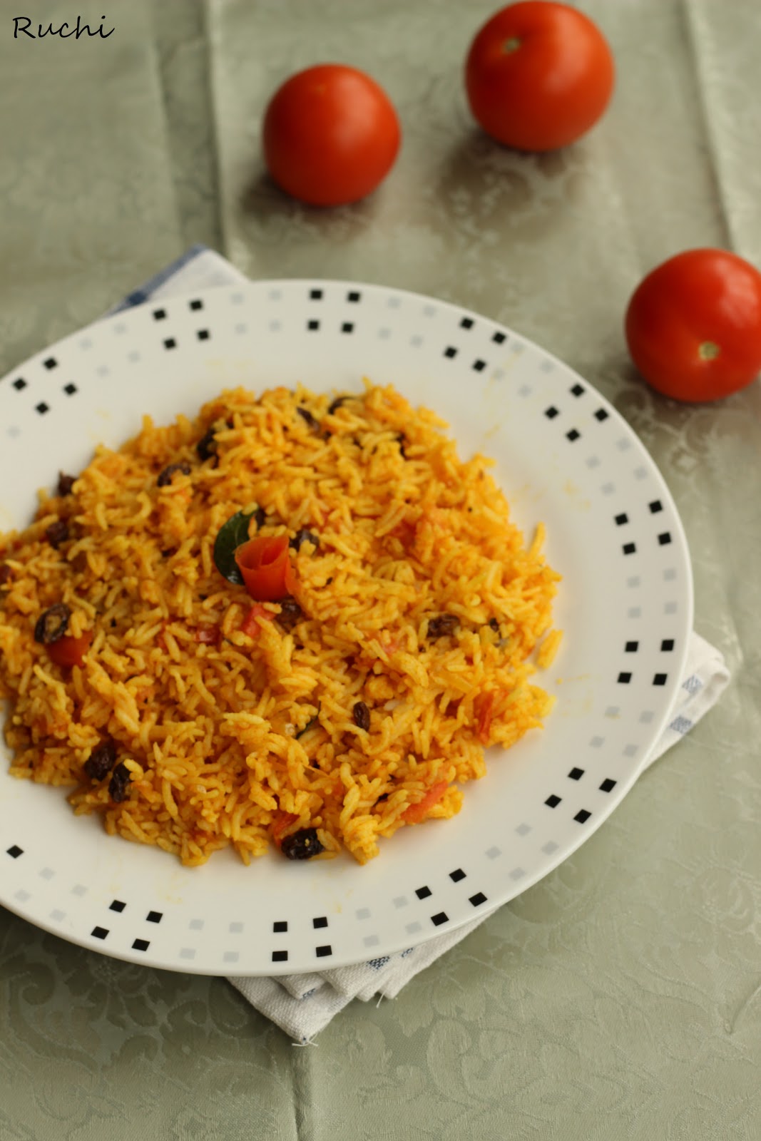 RUCHI: Tomato rice
