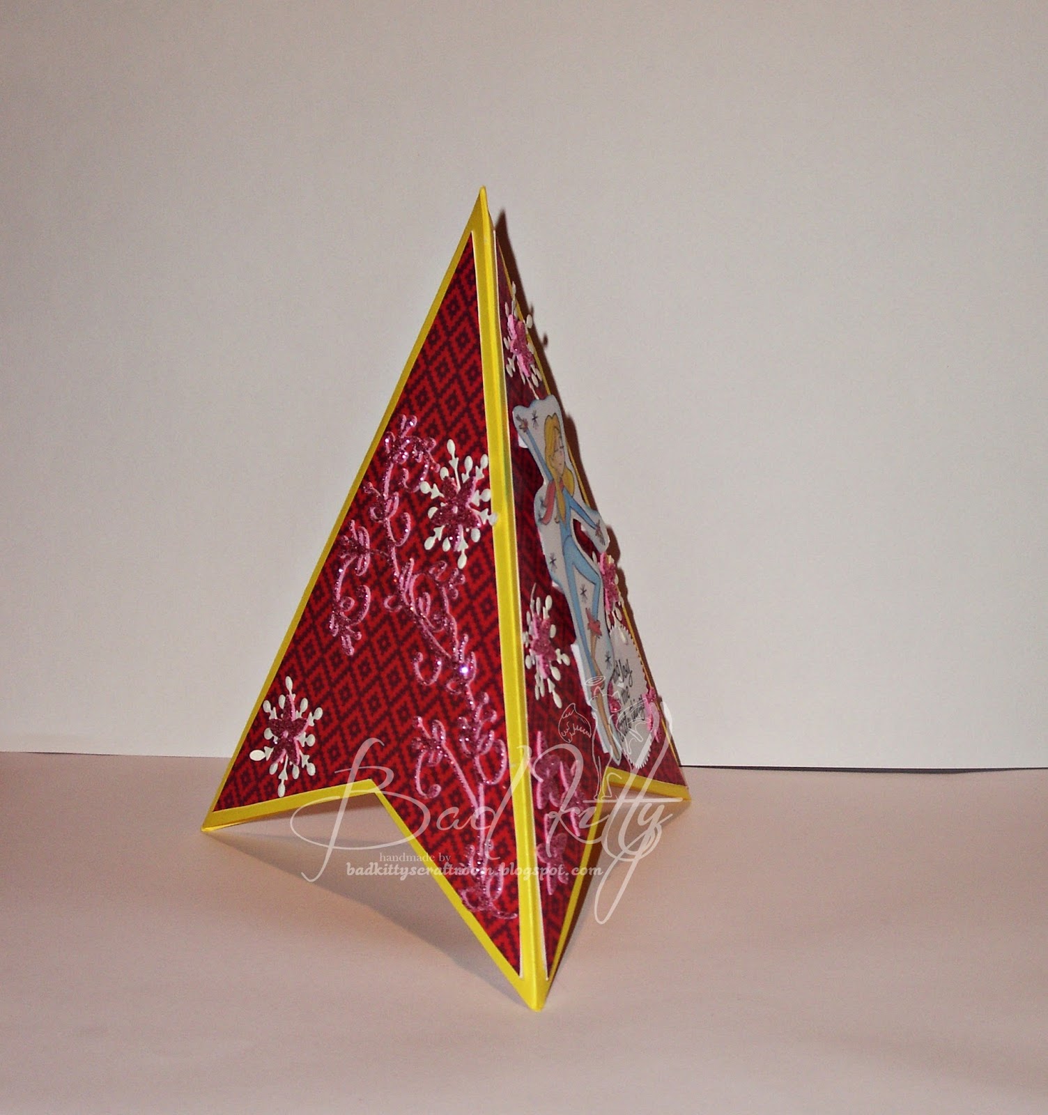 Teepee card ~ Bad Kitty's Craft Room