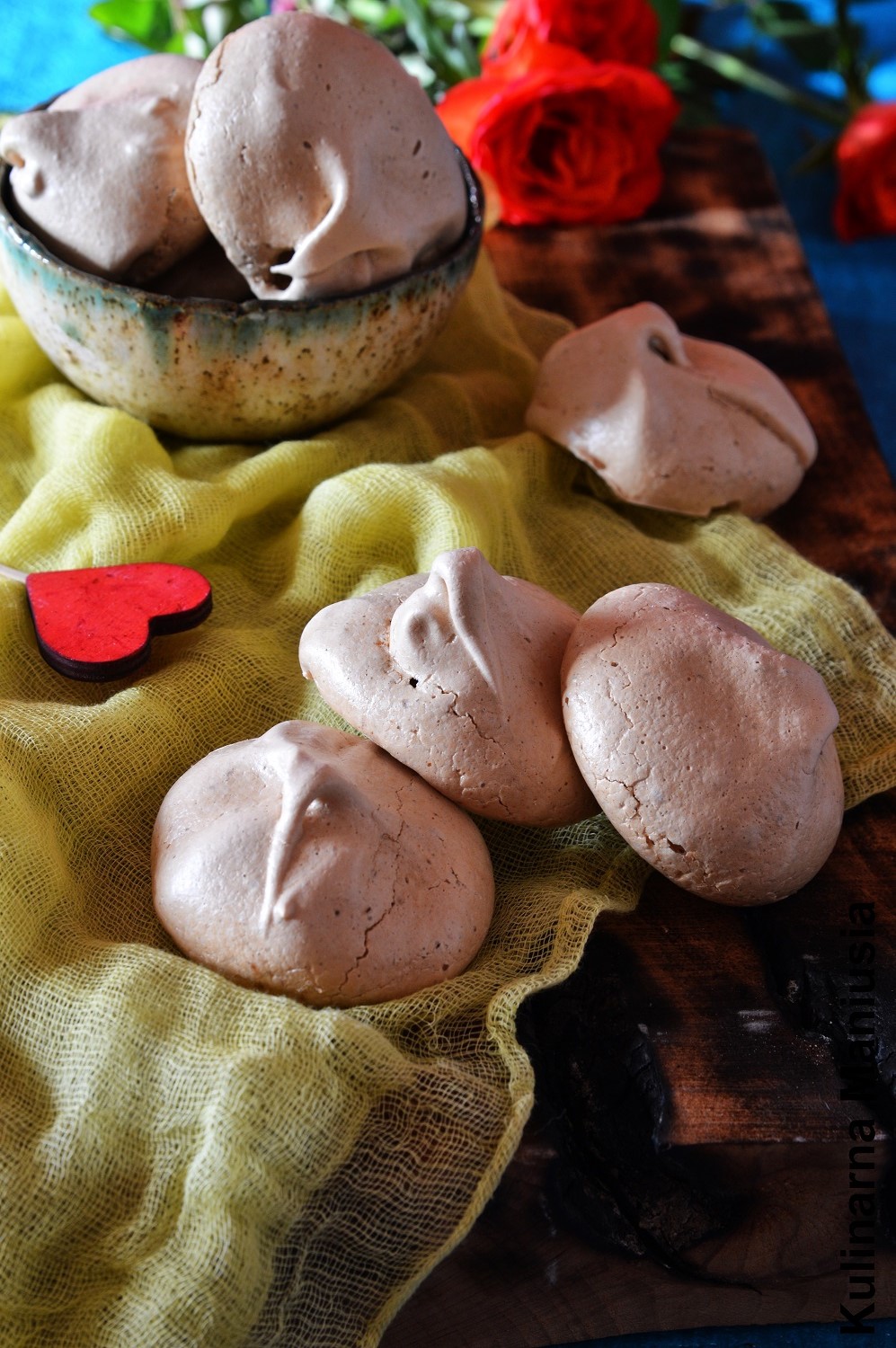 Bezy z cukrem trzcinowym i kokosowym