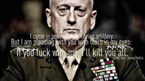 SNAFU!: Gen Mattis will be the next SecDef. Why is everyone so excited?