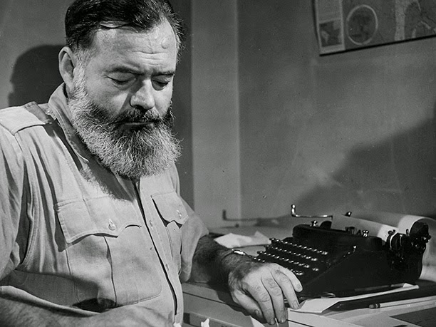 the art of where: Hemingway on his writing routine