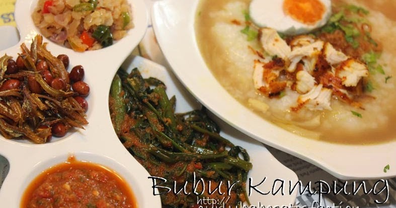 Curlybabe's Satisfaction: Bubur Kampung Set