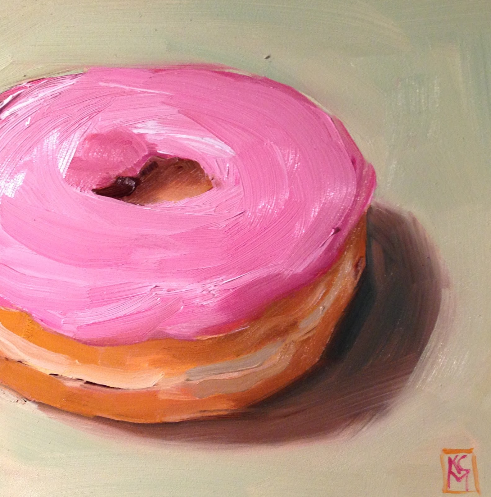 kelly Macdonald painting - Google-Suche | Food painting, Oil pastel art ...