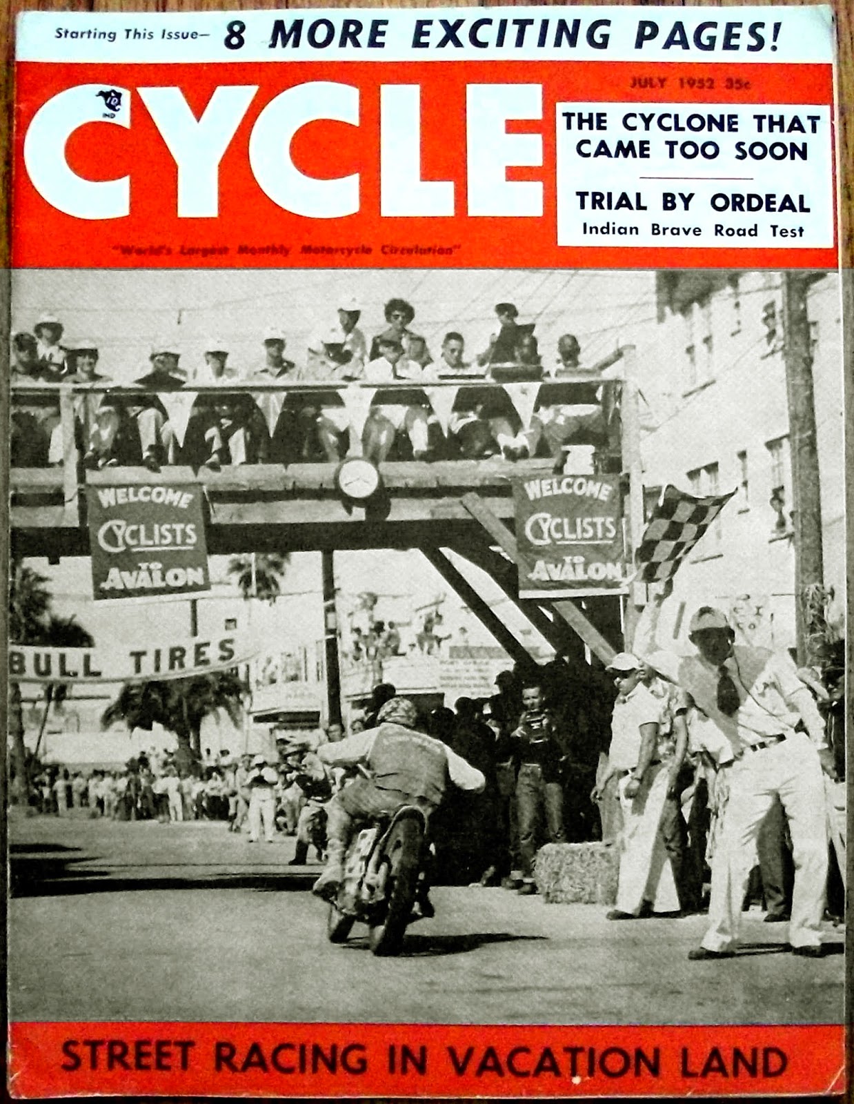 Deadly Curves: 1952 CYCLE Magazine: A Year Of Covers