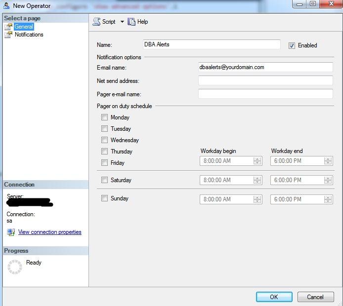 Jon Morisi's SQL Blog: Configuring Database Mail and SQL Agent Alerts